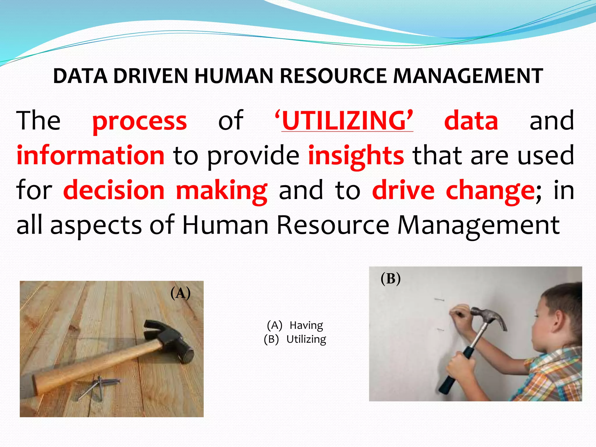 Data Driven HRM | PPTX