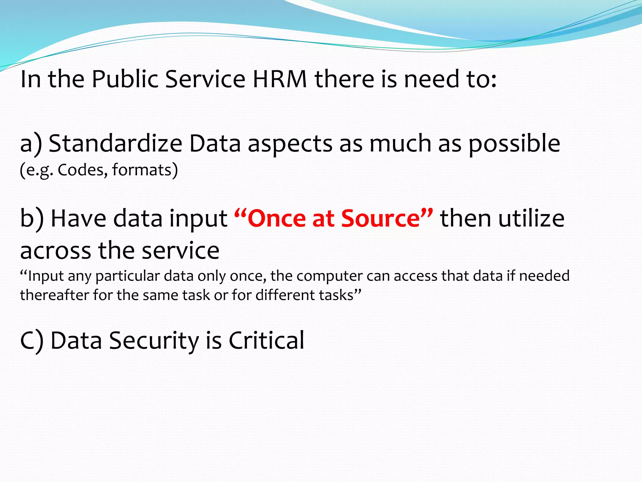 Data Driven HRM | PPTX