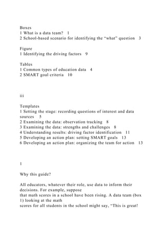 Data Driven Instructional Decision MakingA framework.docx