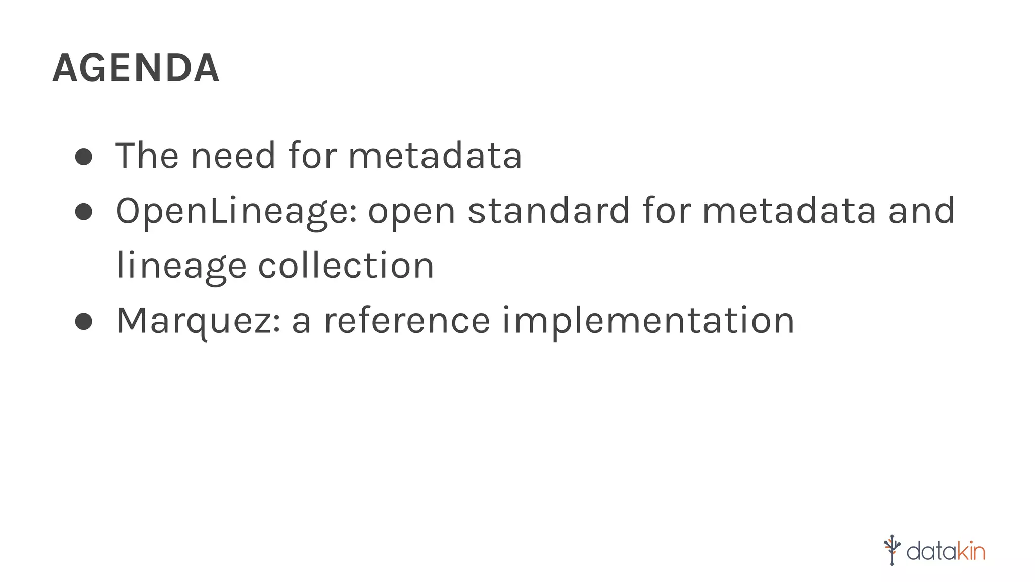 Data pipelines observability: OpenLineage & Marquez | PPT
