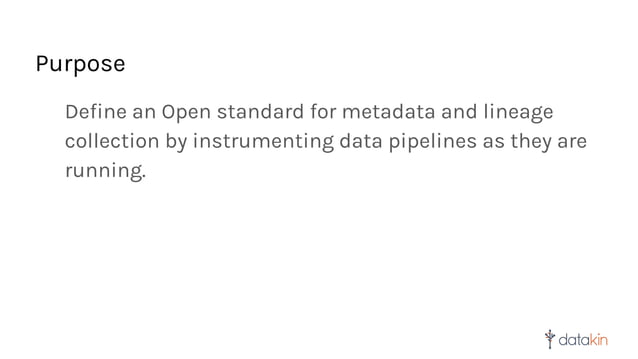 Data pipelines observability: OpenLineage & Marquez | PPT