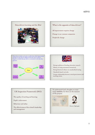 Data Driven Learning and the iPad | PDF