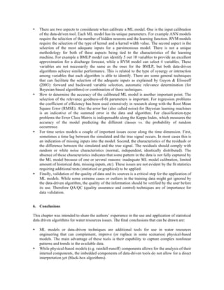 Data driven models and machine learning | PDF | Technology Industry ...