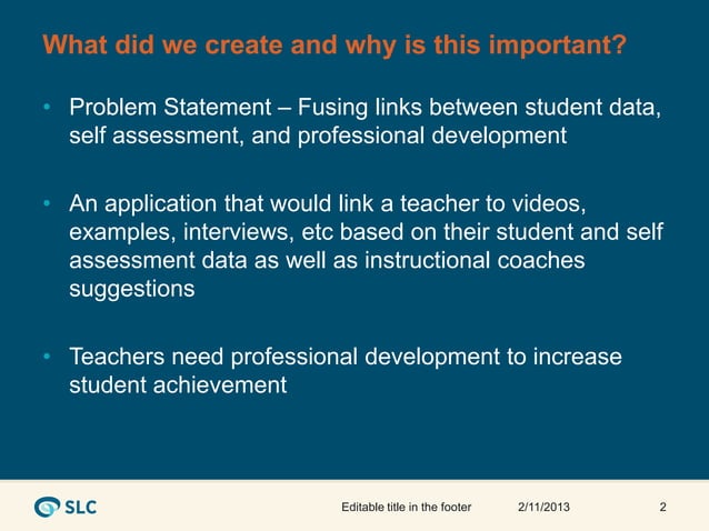 Data Driven Professional Development | PPT