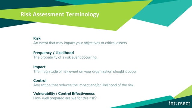 Data Driven Risk Assessment | PPT