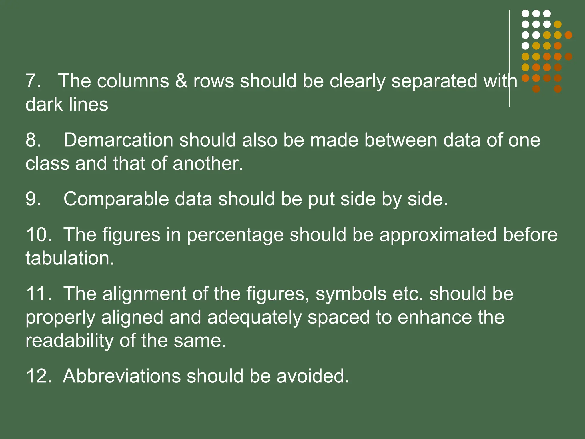 A Data Editing Coding And Tabulationppt