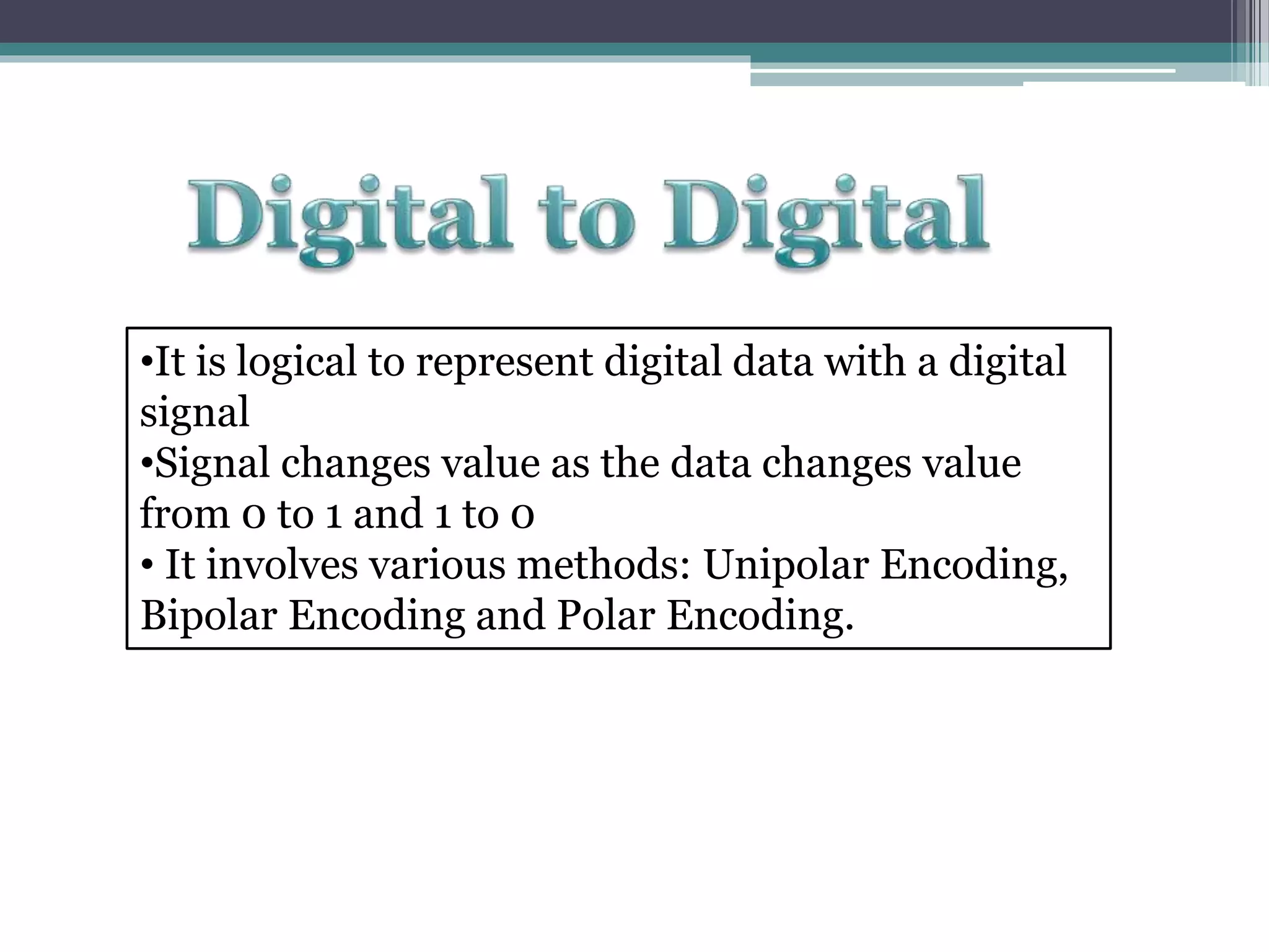 Data encoding | PPTX