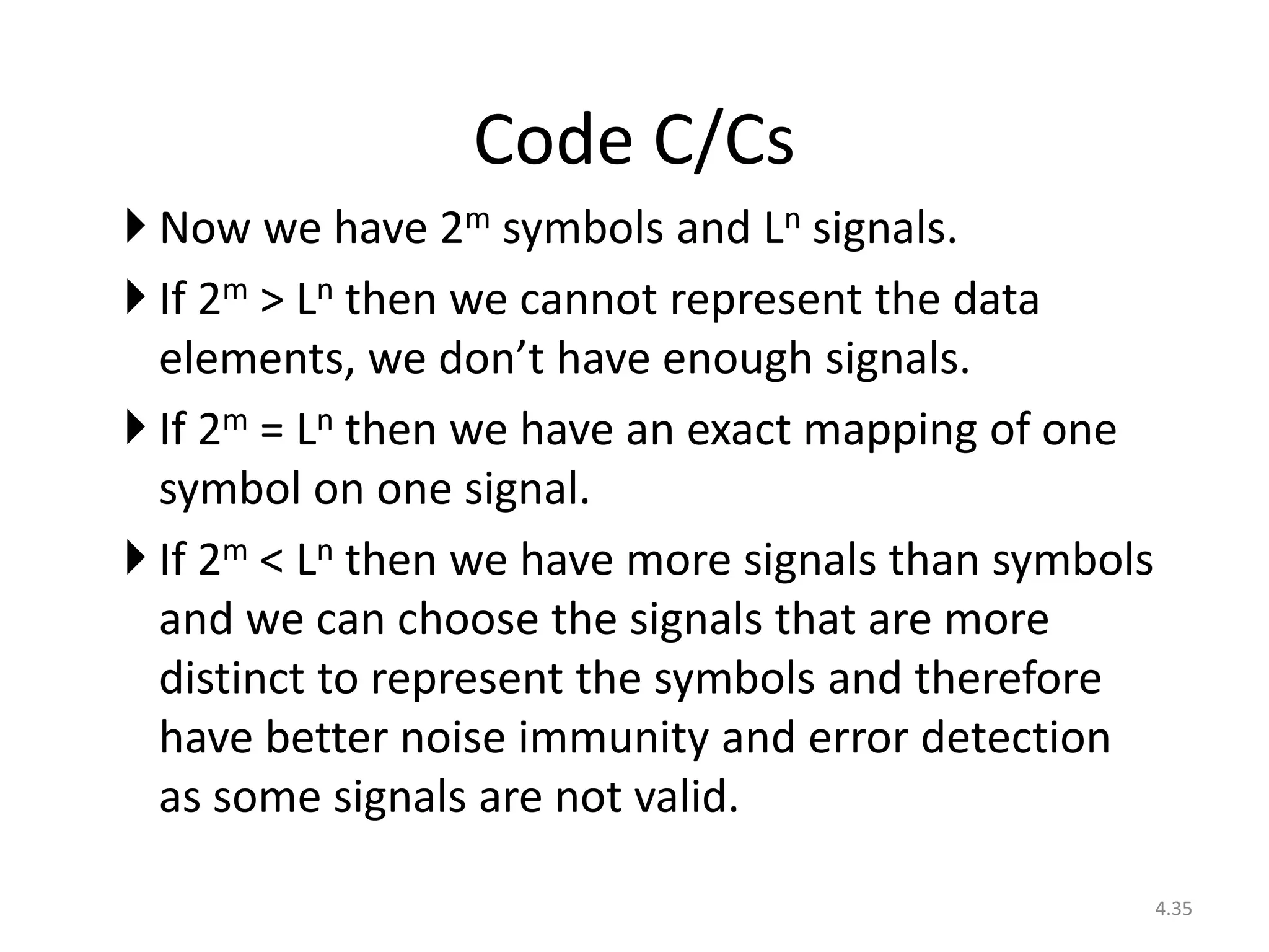Data Encoding In Data Communication Pptx