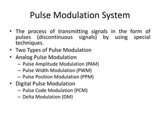 Data encoding and modulation | PPTX