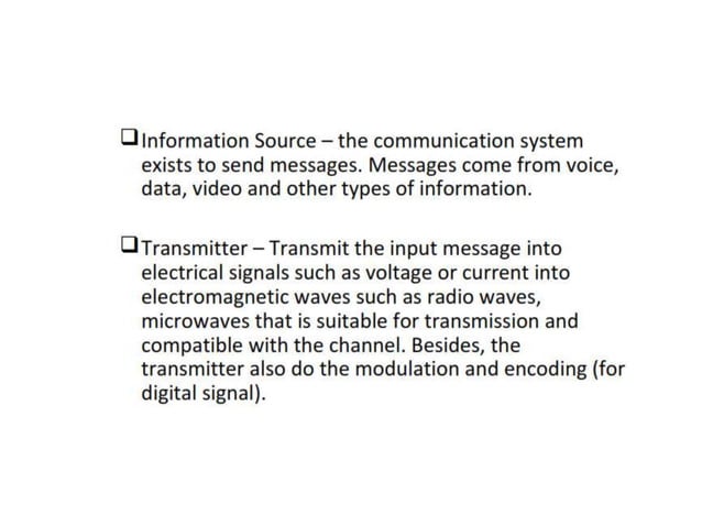 Data encoding and modulation | PPTX