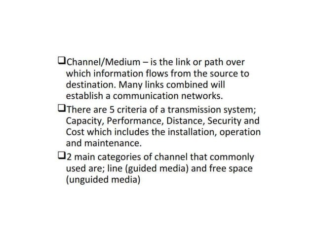 Data encoding and modulation | PPTX