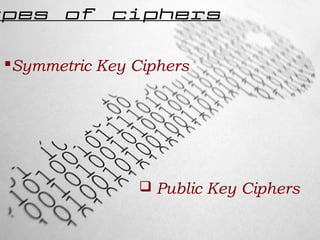 Data encryption-ciphers | PPT