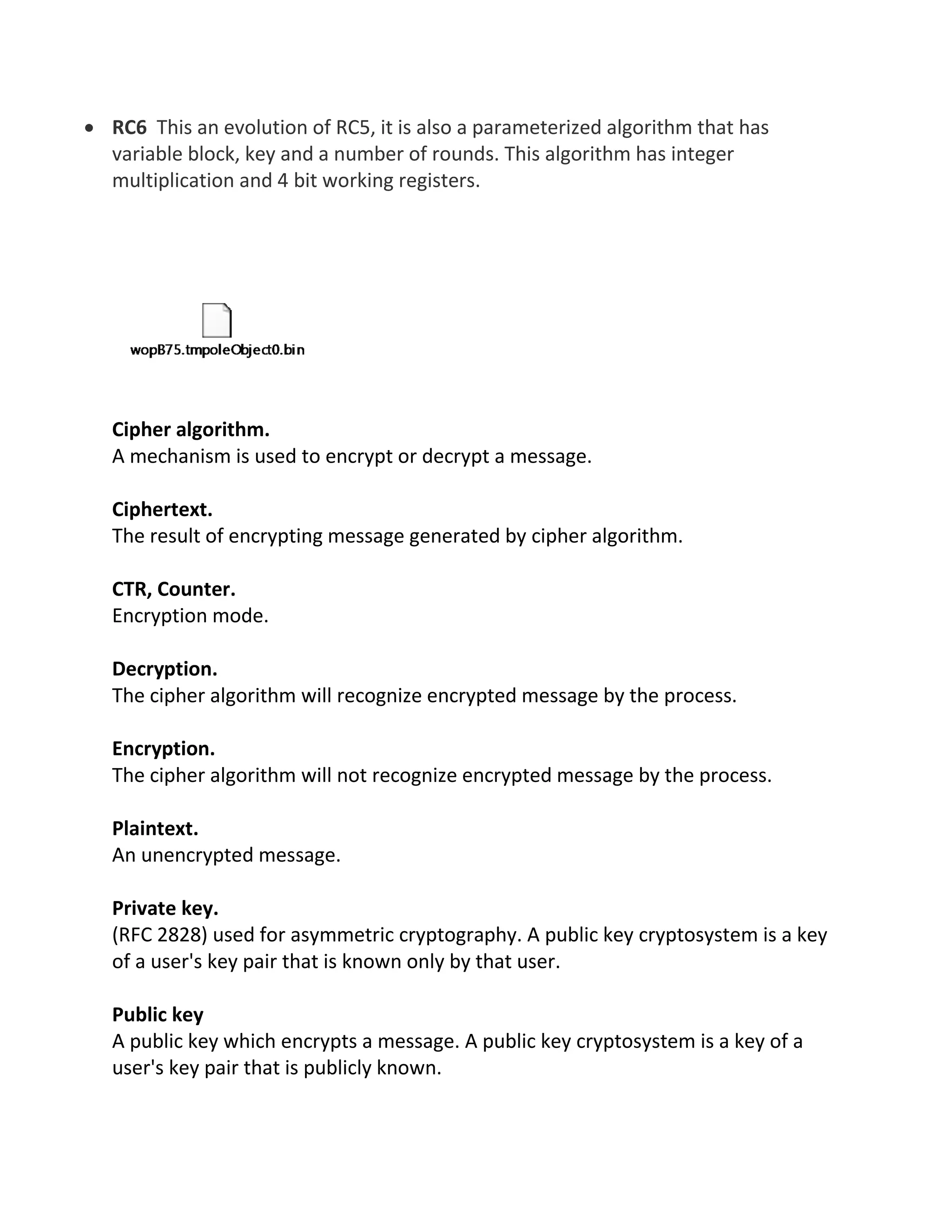Data encryption algorithm(edit) | PDF