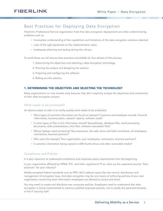 Data Encryption Is Hard To Do Fiberlink | PDF | Computer Software and Applications | Computing