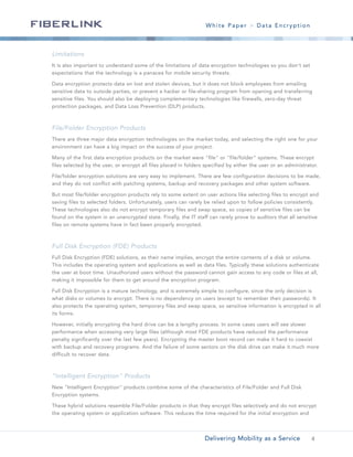 Data Encryption Is Hard To Do Fiberlink | PDF | Computer Software and Applications | Computing