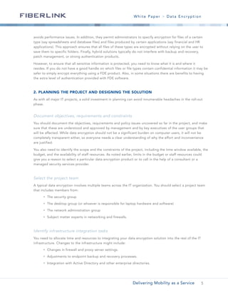 Data Encryption Is Hard To Do Fiberlink | PDF | Computer Software and Applications | Computing