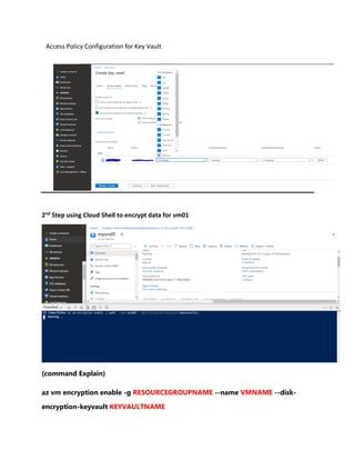 Data encryption on azure VMs' Disks | PDF | Data Storage and ...