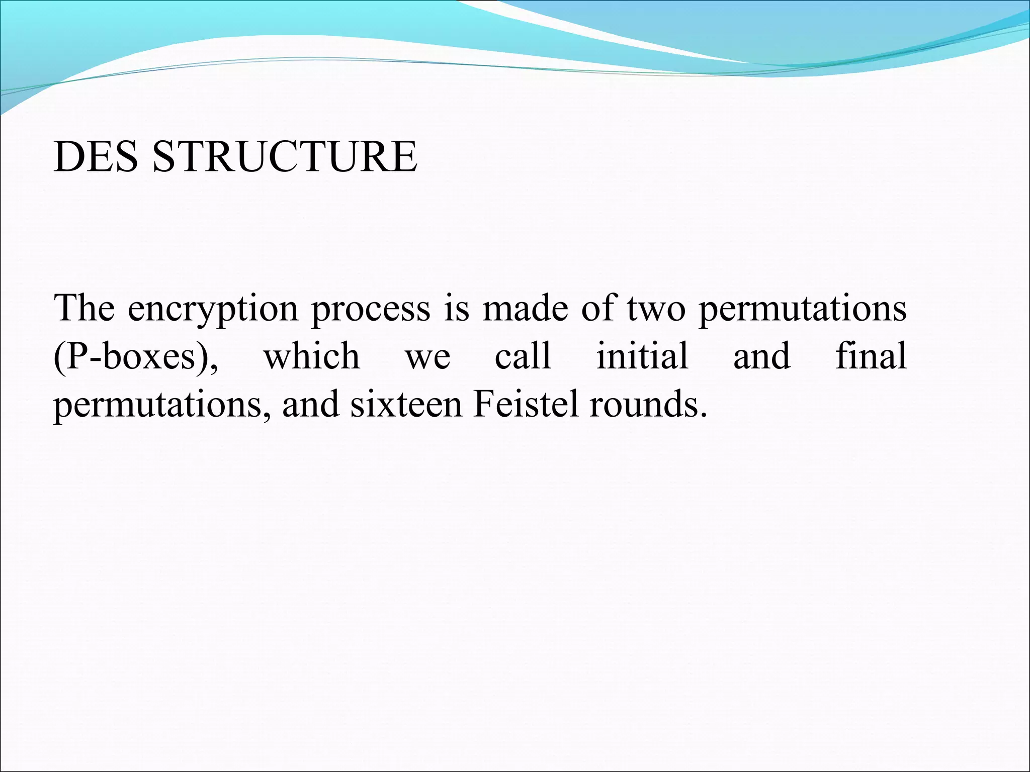 Data encryption standard | PPT | Computing | Technology & Computing