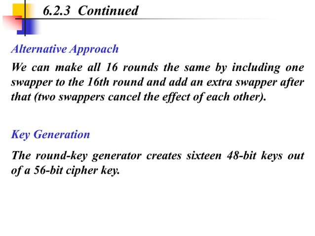 Data encryption standard | PPT