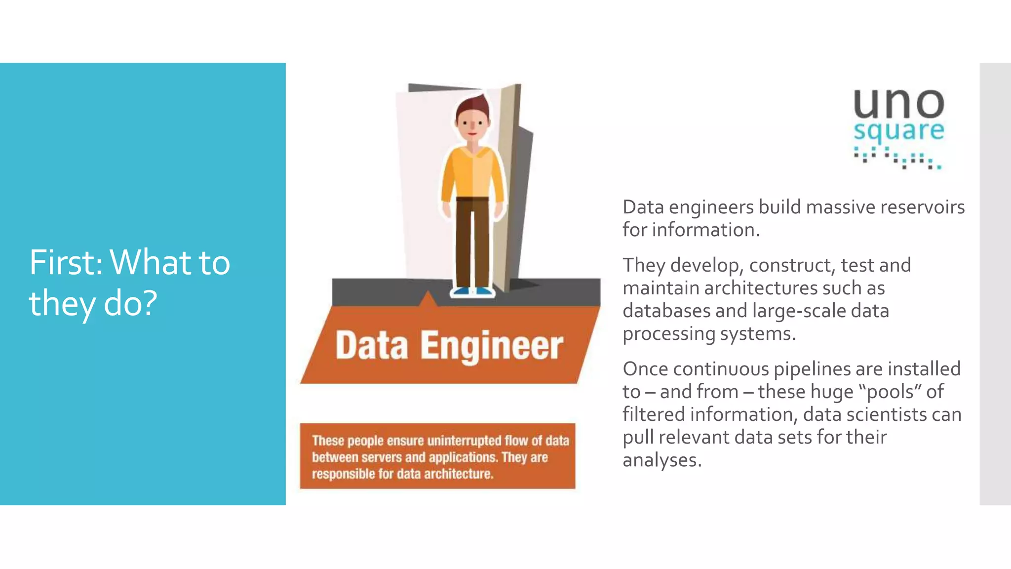 (The life of a) Data engineer | PPTX