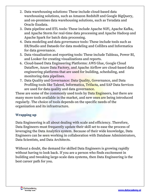 Data Engineering.pdf | Databases | Computer Software and Applications