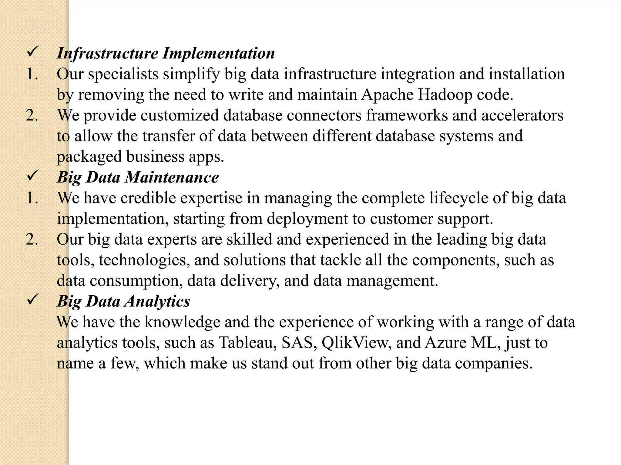 Data Engineering Services - Caprium | PPT