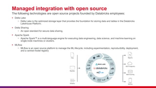 Data Engineering A Deep Dive into Databricks | PPTX