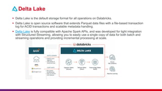 Data Engineering A Deep Dive into Databricks | PPTX