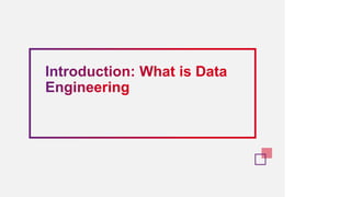 Data Engineering A Deep Dive into Databricks | PPTX