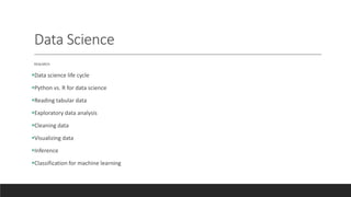 Data engineering and architecture | PPTX