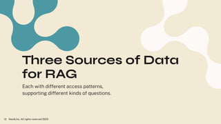 Neo4j: Data Engineering for RAG (retrieval augmented generation) | PDF