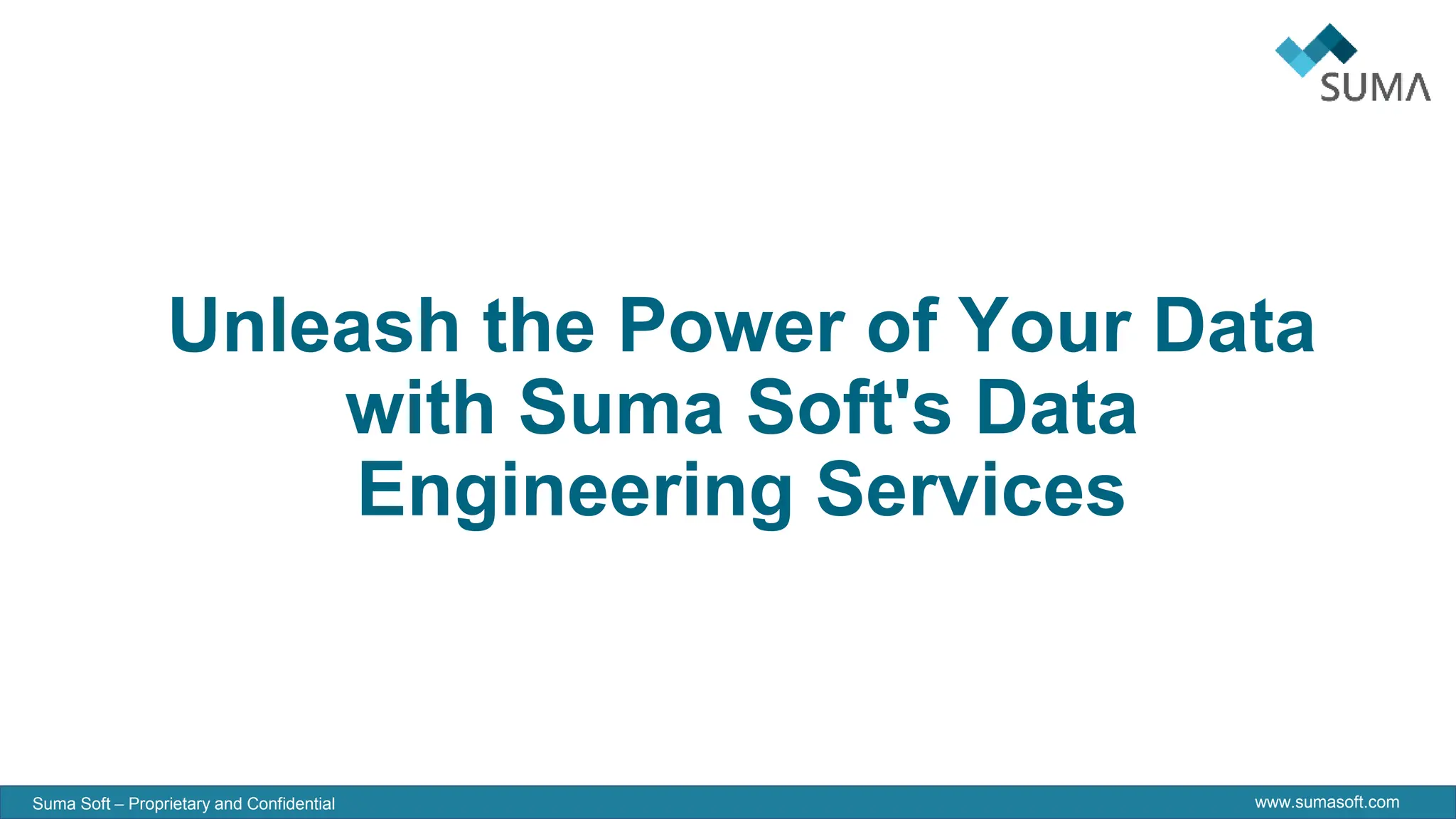 Data engineering services provided by Suma Soft | PPT