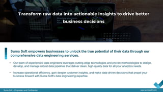 Data engineering services provided by Suma Soft | PPT