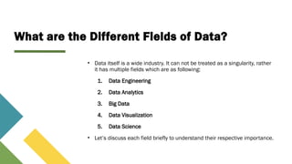 Data Engineering Basics (Learning path for newbies) | PPTX