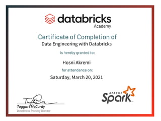 Data engineering with Databricks | PPT