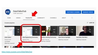 Data engineering zoomcamp introduction | PDF