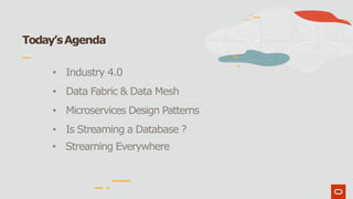 Data Engineer, Patterns & Architecture The future: Deep-dive into ...
