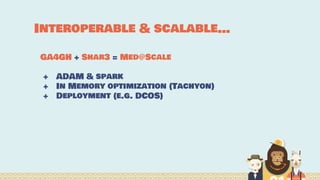 Data Enthusiasts London: Scalable and Interoperable data services. Applied to Genomics | PDF ...