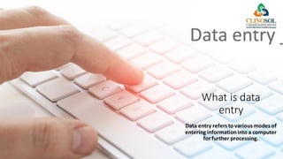 Data entry, Types of Cases and QR Reviews in Clinical Data Management | PDF