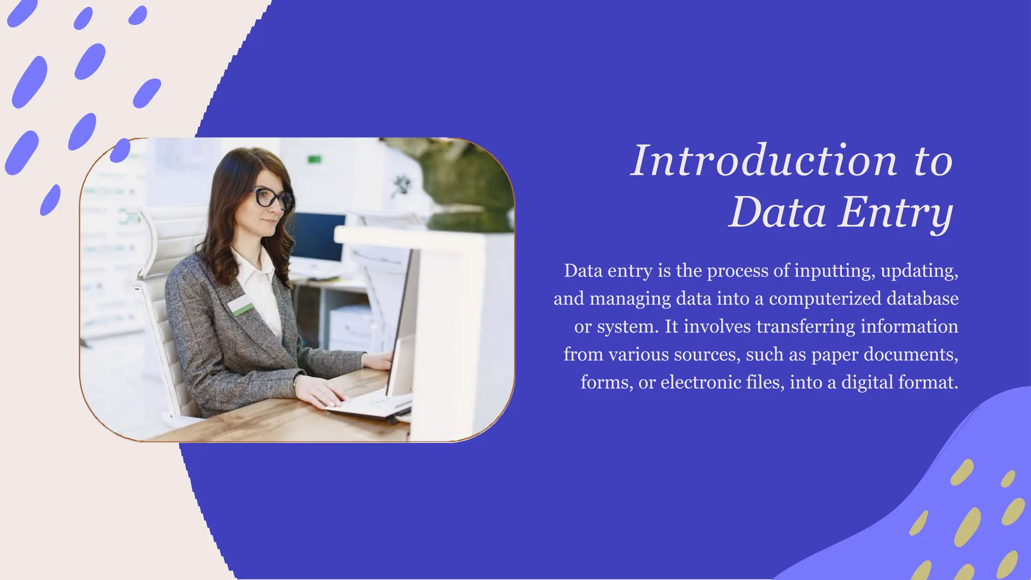 How to Become the Best Data Entry Course Master? | PPT