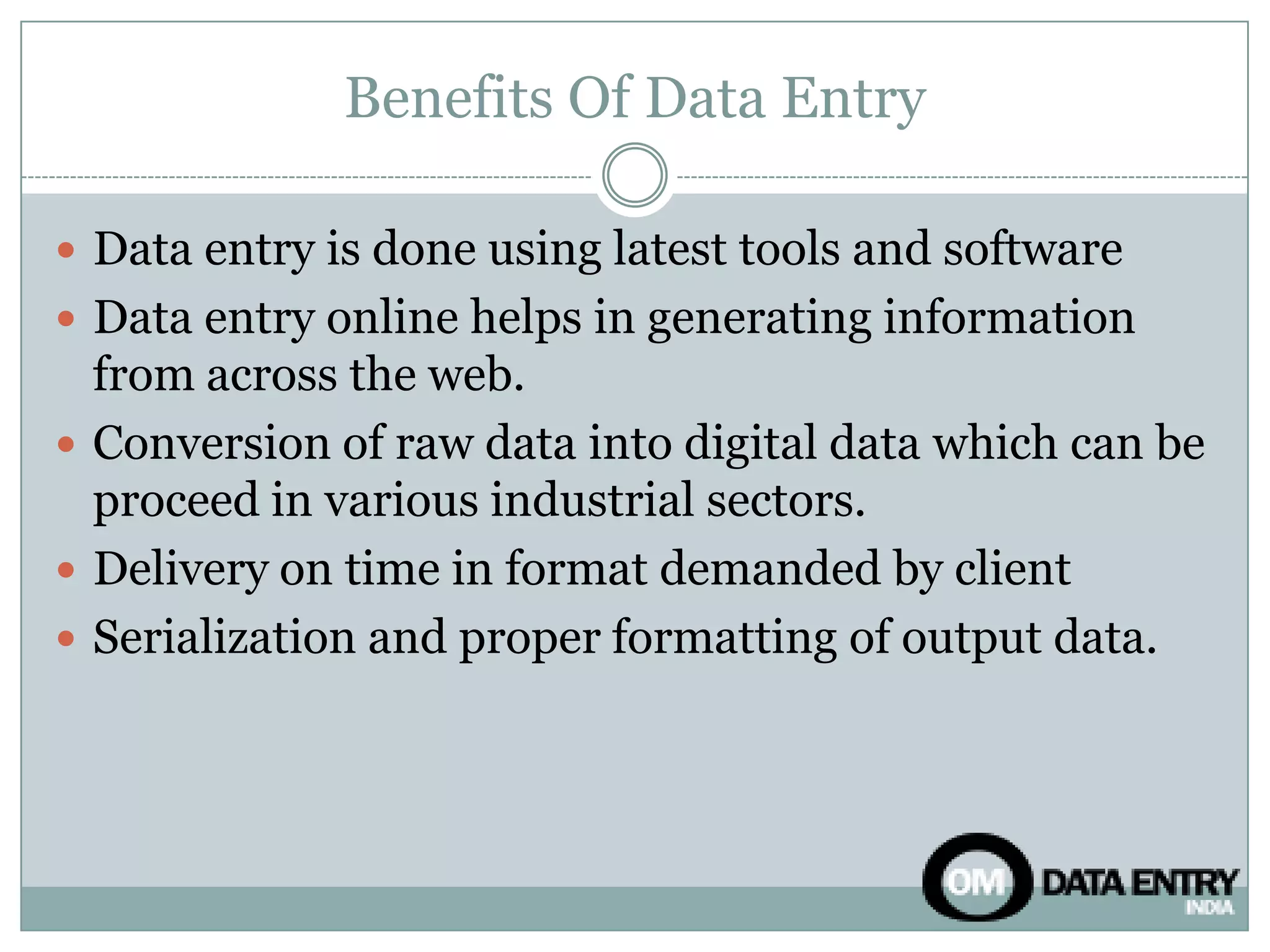Data entry india | PPTX