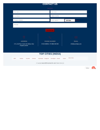 Data Entry Projects in Noida Sector 63 | PDF