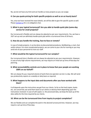 Data entry transcription | DOC