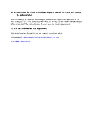 Data entry transcription | DOC