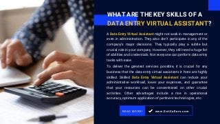 Data Entry Virtual Assistant | GetCallers | PPT
