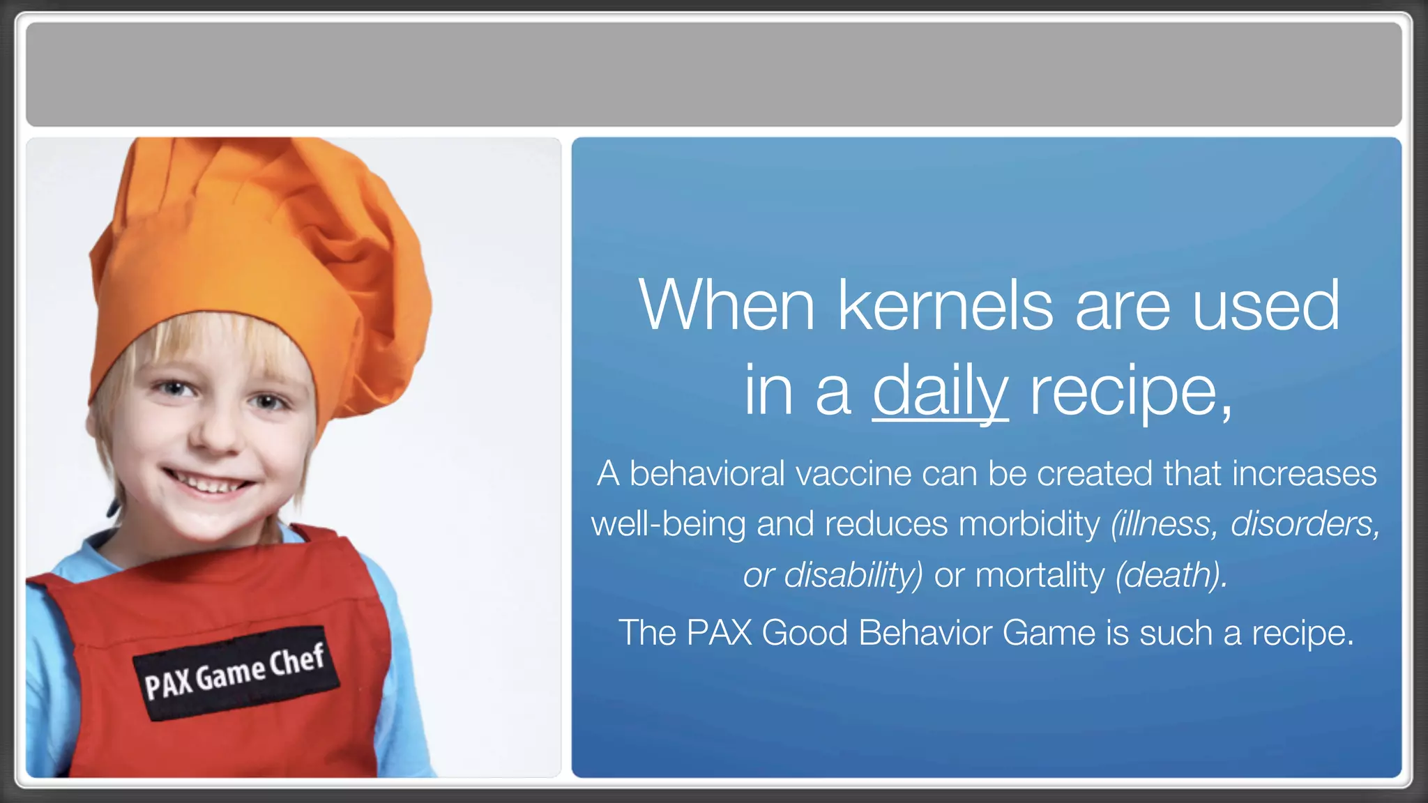 PAX Good Behavior Game Data Outcomes | KEY