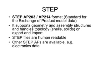 CAD data exchange | PDF