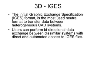 CAD data exchange | PDF