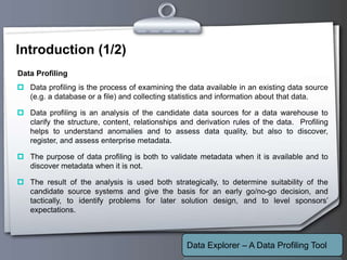 Data explorer | PPT