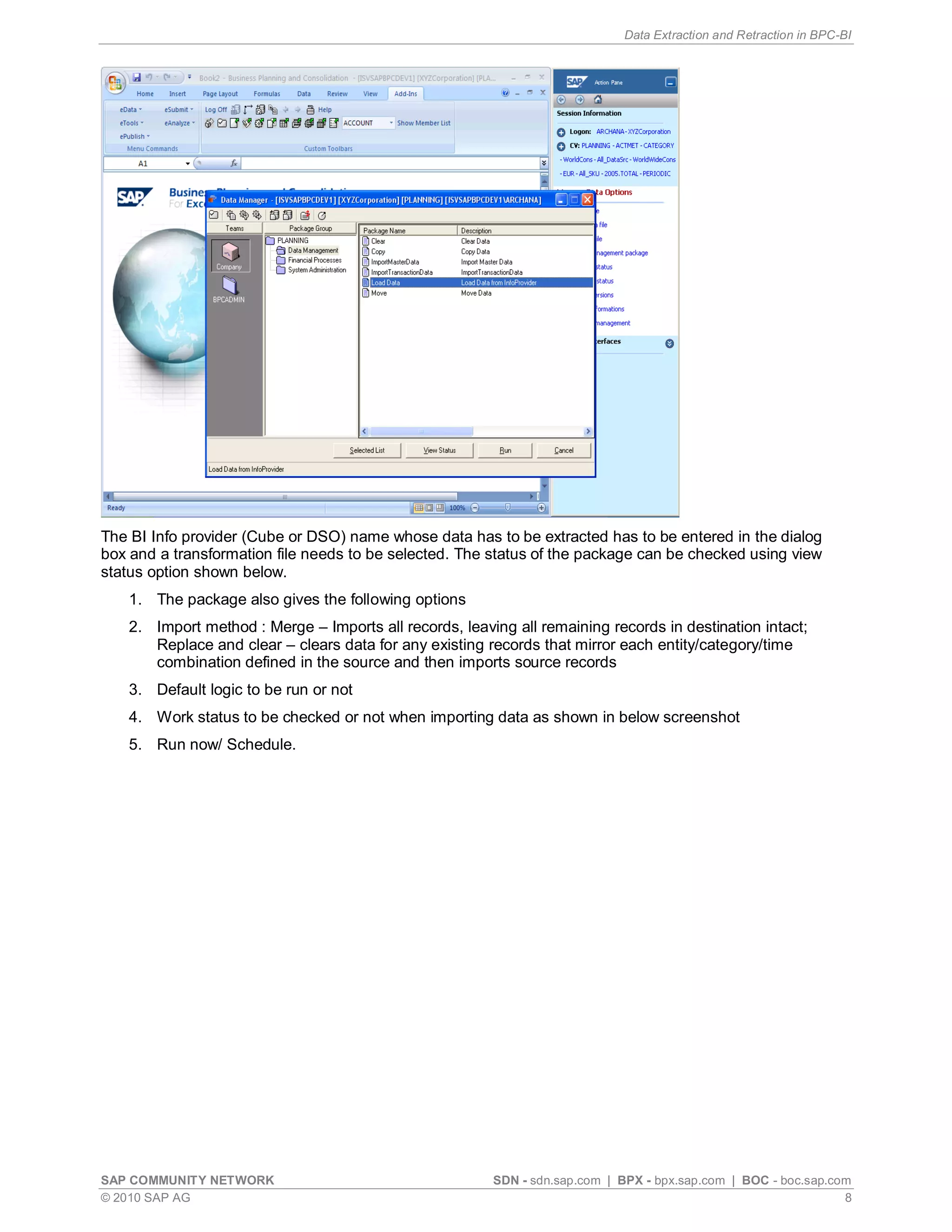 Data extraction and retraction bpc bi | PDF